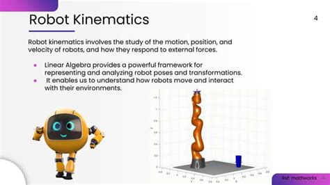 Useoflinearalgebrainroboticspptx Robotics Technology
