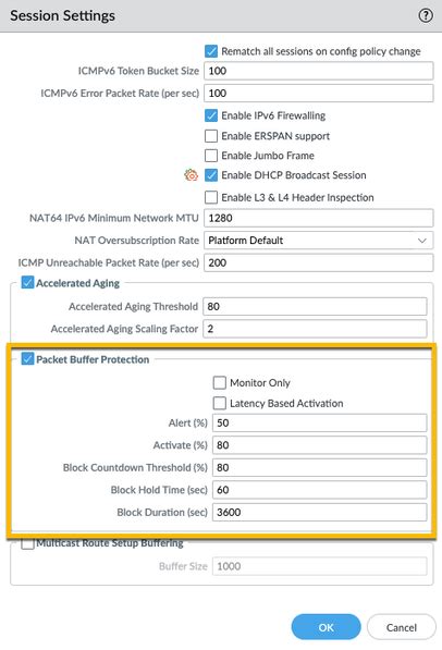 Tips And Tricks Packet Buffer Protection Pbp Palo Alto Networks