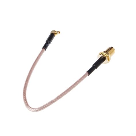 RG RP SMA Female To MMCX Right Angle Male Braid Cable Length Cm Alexnld