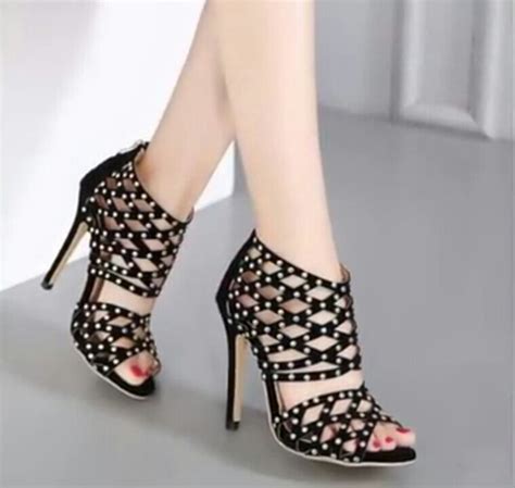 Pin By Naaz On High Heels Heels High Heel Sandals Stylish Sandals