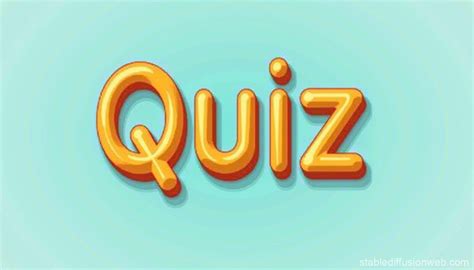 Quiz Logo Design Stable Diffusion Online