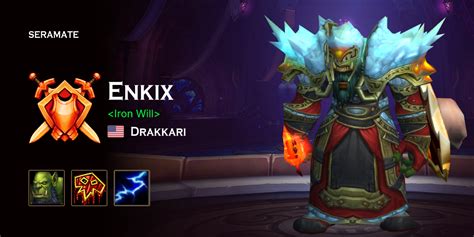 Enkix Drakkari US Seramate WoW PvP Leaderboards Arena Activity Character Profiles More