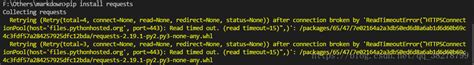 Python Read Timed Out Requests Beautifulsoup