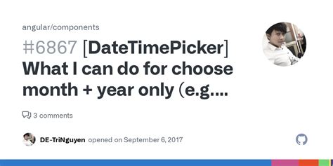 Datetimepicker What I Can Do For Choose Month Year Only Eg May