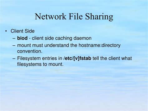 PPT Network File Sharing PowerPoint Presentation Free Download ID 749209