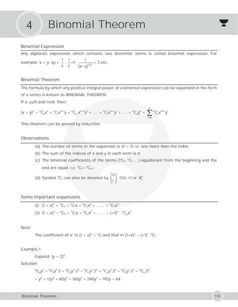 Solution Binomial Theorem 3 0 Studypool Solution Binomial Theorem 3 0 Studypool