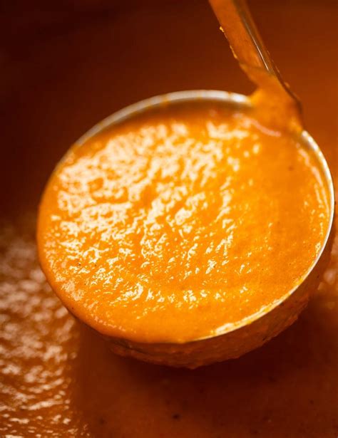 Spicy Roasted Red Pepper Soup Dont Go Bacon My Heart