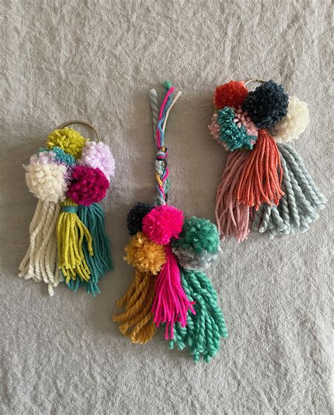 Pom Pom Tassel Diy Artbar