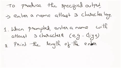Suppose That Name Is A Variable Of Type String Write The Input
