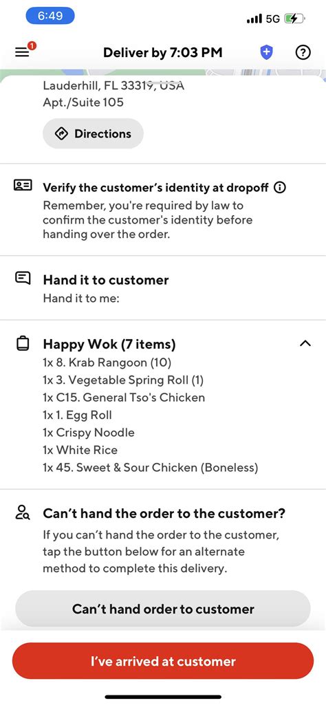 Verify ID for non alcoholic order?? : r/doordash_drivers
