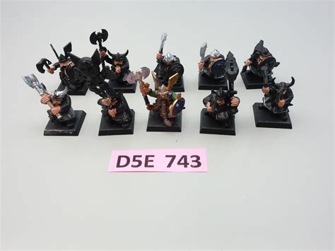 Warhammer Fb Dwarf Aos Order Cities Of Sigmar Dwarf Warriors Oop Plastic Ebay