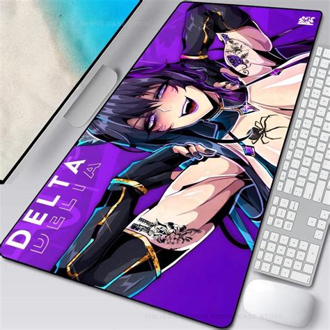 Tapete De Rato Anime Sexy Girl Mouse Mat De Mesa Com Acessórios Para Jogos Prime Gaming XXL