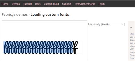 Character Bounds For Connected Font Is Not Calculate Correctly Issue Fabricjs Fabric