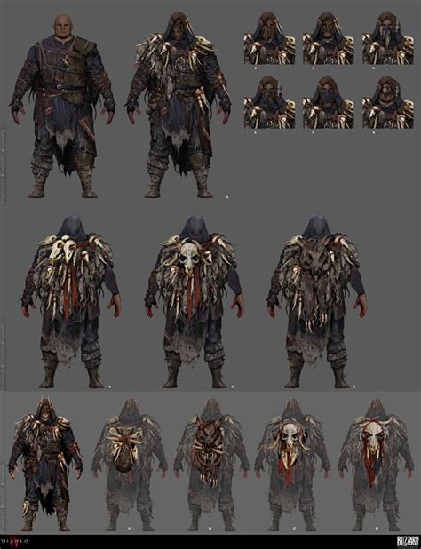 暗黑破坏神4 Ⅳ——maciej Janaszek【西方魔幻题材游戏角色设计】 花瓣网
