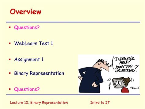 Ppt Cosc1078 Introduction To Information Technology Lecture 10 Binary