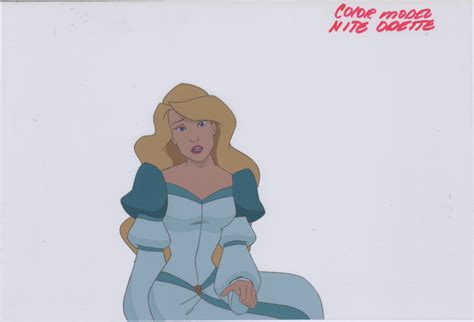 Odette Production Model Art The Swan Princess