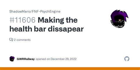 Making The Health Bar Dissapear Issue 11606 ShadowMario FNF