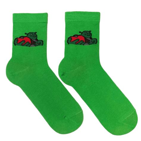 Шкарпетки «Шрек Серце Ponty Shop