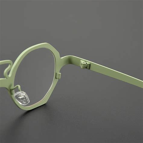Rich Retro Titanium Optical Glasses Frame Jollynova