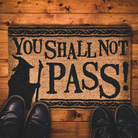 You Shall Not Pass