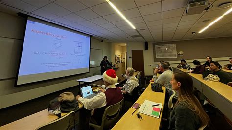 Lauren Keyes Featured In Csulb Physics Colloquium California State