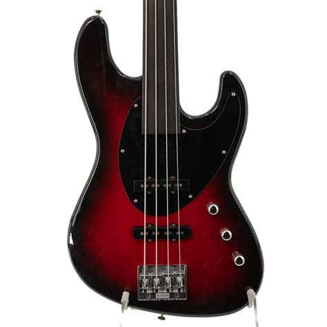 Hamer Usa Fretless Cruise Bass Guitar 1980s 4 String Reverb