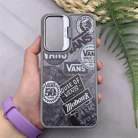 قاب گوشی Galaxy A54 5g سامسونگ سیلیکونی استندشو Case Pro طرح ونس کد