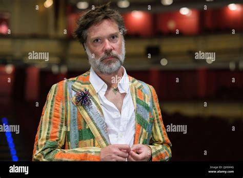 The American Canadian Singer And Songwriter Rufus Wainwright Poses