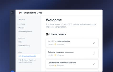 Gitbook Integration Linear