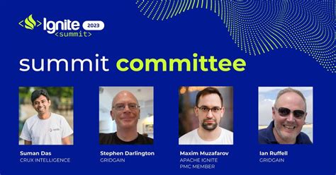 apache ignite on linkedin summit committee