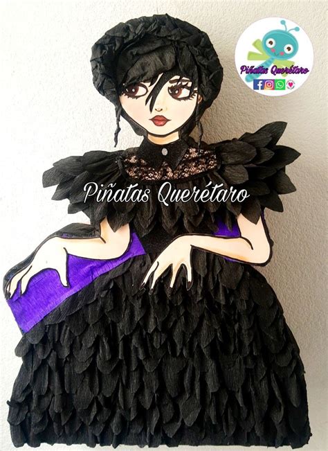 Merlina Addams Piñatas Piñata Queretaro