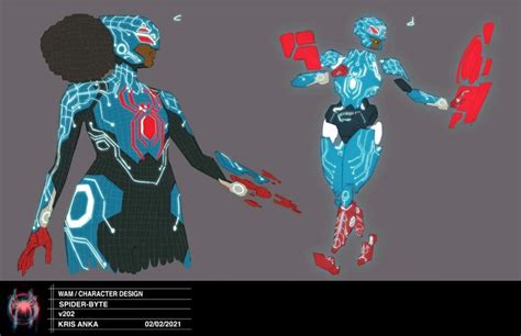 Margo Kess Spider Byte Marvel Character Design Spiderman Art Character Design