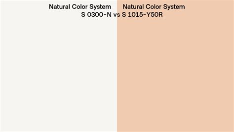 Natural Color System S 0300 N Vs S 1015 Y50r Side By Side Comparison