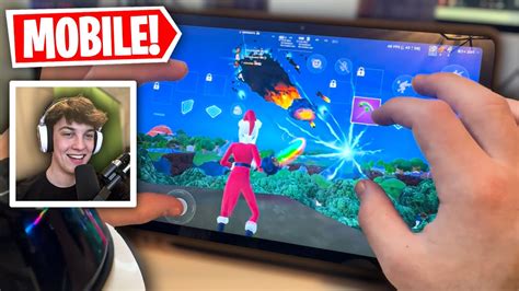 Fortnite S Big Bang Event On Mobile Youtube