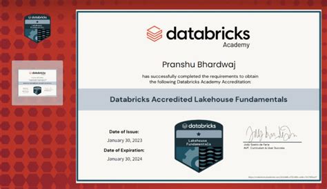 Pranshu Bhardwaj On Linkedin Databricksacademy Databricks Apachespark Bigdata Bigdataengineer