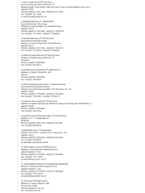 Data Perusahaan Indonesia Pdf