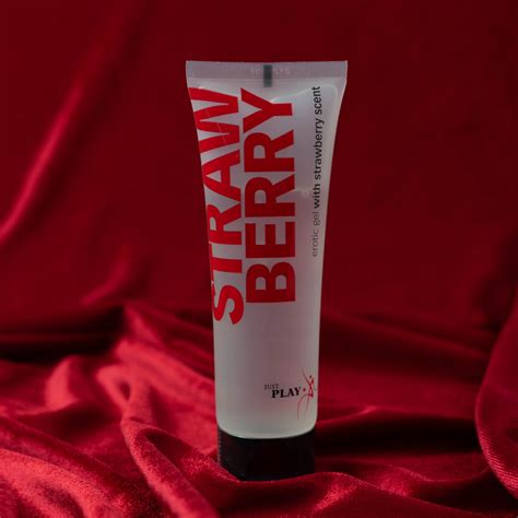 Just Play Strawberry Gel 80ml ქალის თეთრეულის მაღაზია