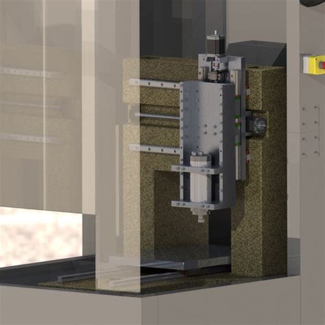 Epoxy Concrete CNC Milling Machine Hackaday Io
