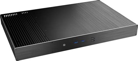 Akasa Galileo Tx Fanless Slim Thin Mini Itx Case 4 X 2 5 Ssd Hdd And Pcie Slot Bol