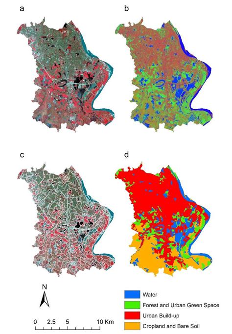 An Example Of The Object Based Classification Of The Urban Districts In