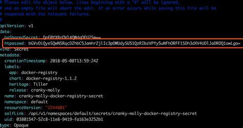 Docker Registry Add Authentication Support · Issue 3298 · Helmcharts · Github
