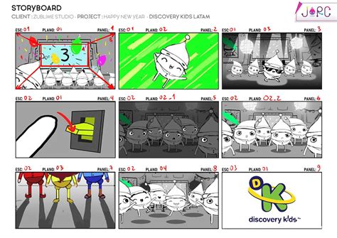 Jorge Cuellar Rendon Storyboard And Animatic