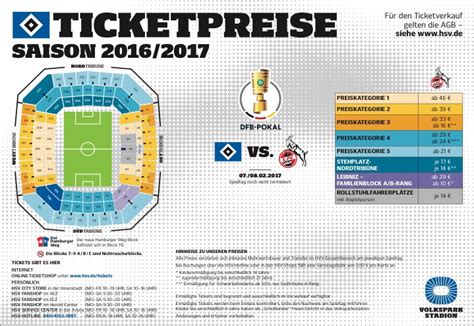 Pokal Tickets in allen Kategorien verfügbar