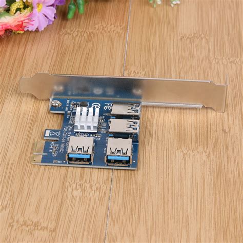 Купить стандарт PCIe 1 до 4 PCI экспресс х16 слоты райзер карта PCI-е ...