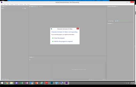 Solved Character Animator Not Responding After Loading Adobe Product Community