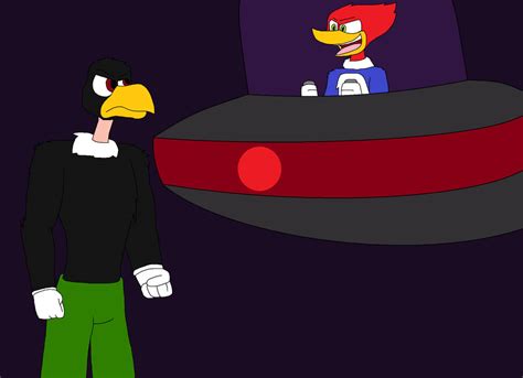 Buzz Buzzard Vs Woody Woodpecker By Alexeigribanov On Deviantart