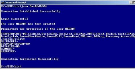 Maxdb Database Administration Using Jdbc Part 2 Sap Community
