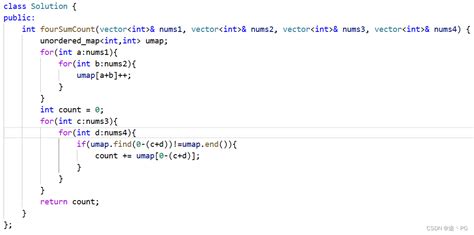 代码随想录day8（2）哈希表：四数相加 （leetcod454） Csdn博客