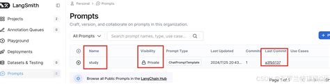 【llm大模型】langchain框架：hub和langsmith入门langchain Hub Csdn博客
