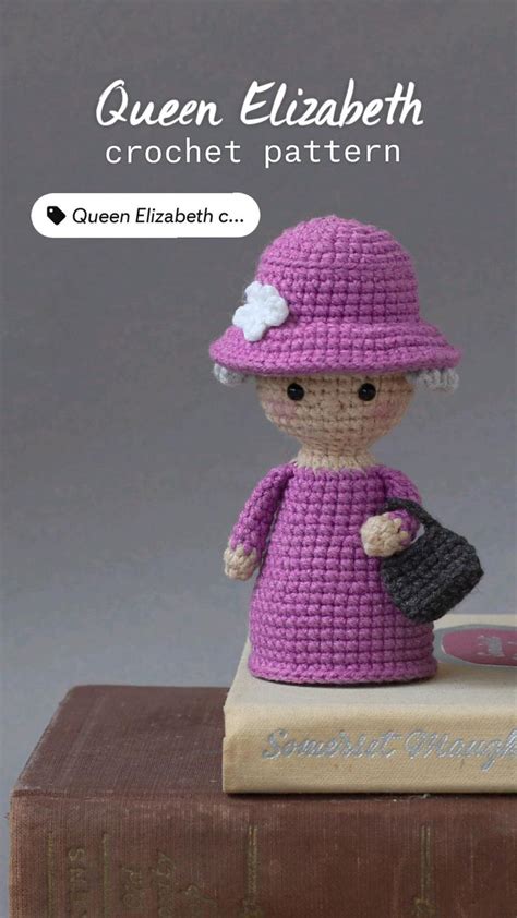 Queen Elizabeth Crochet Pattern Mini Amigurumi Doll Fun Crochet Projects Amigurumi Doll